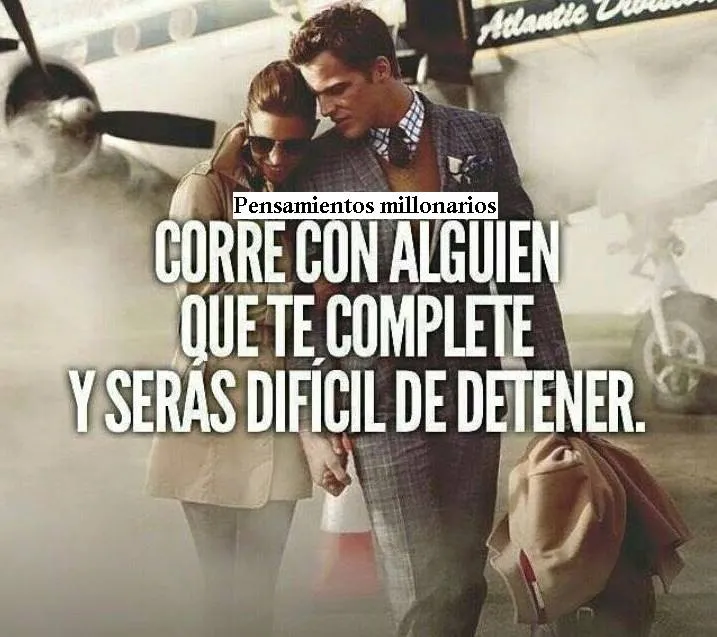 Corre con alguien que te complete. 🏃‍♂️🧩