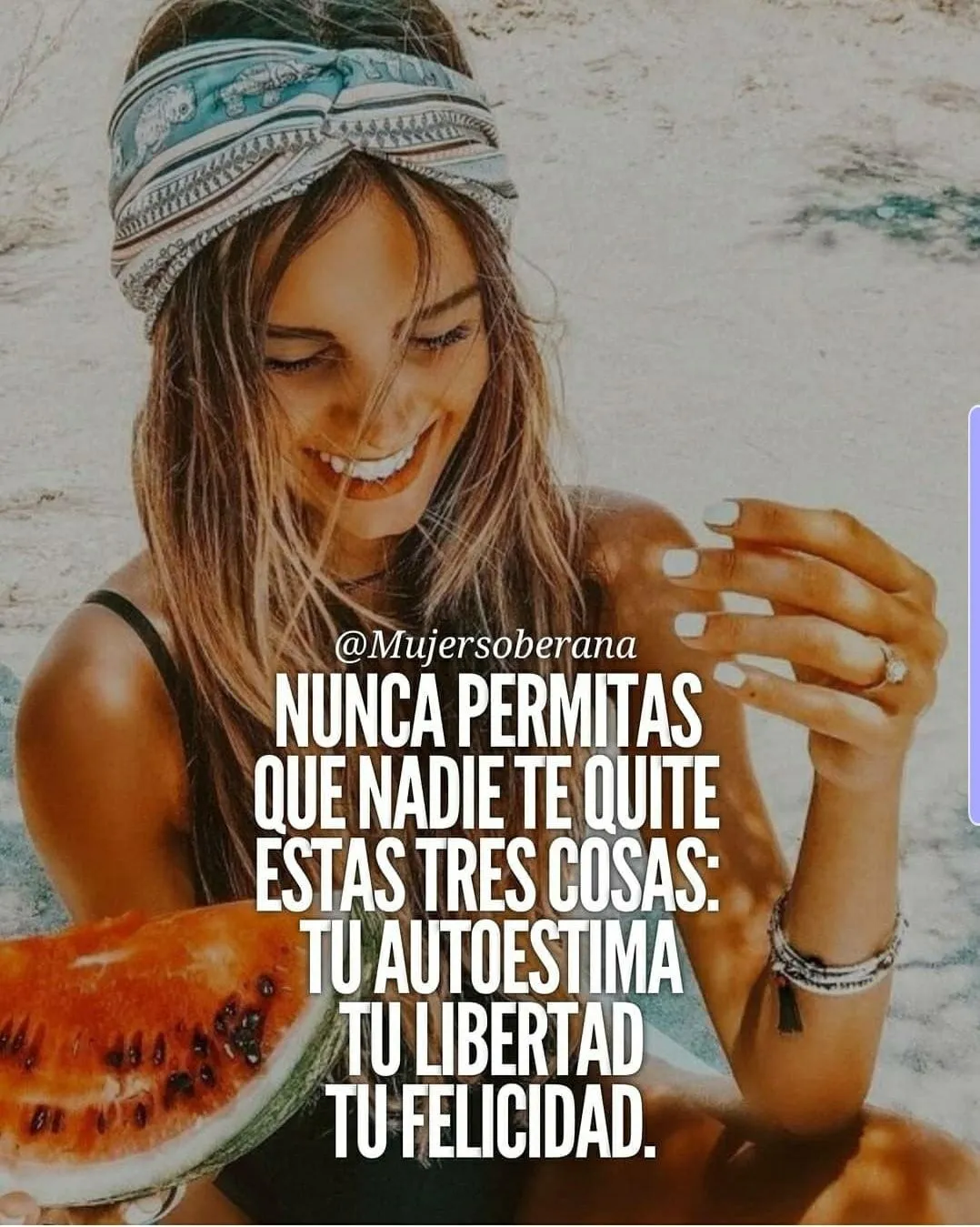 Nunca permitas que nadie te quite estas tres cosas. 💪🔒